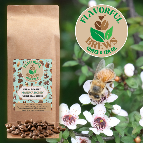 Discover the Golden Brew: Coffee Glazed with Raw New Zealand Manuka Ho ...